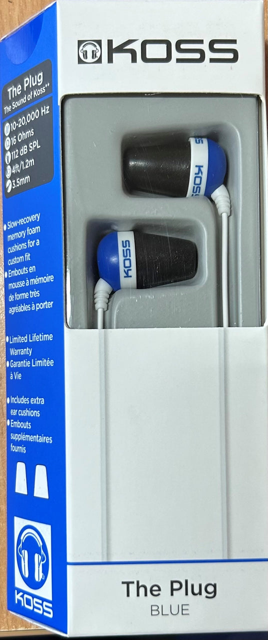 Headphones - KOSS "the Plug" – Coiltek Gold Centre