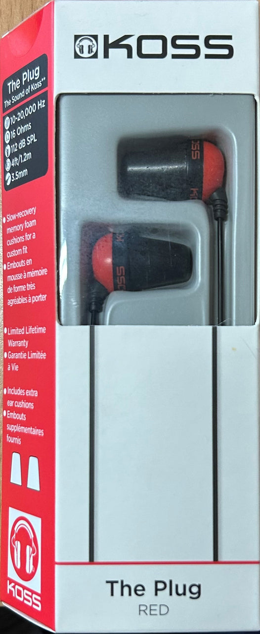 Headphones - KOSS "the Plug" – Coiltek Gold Centre