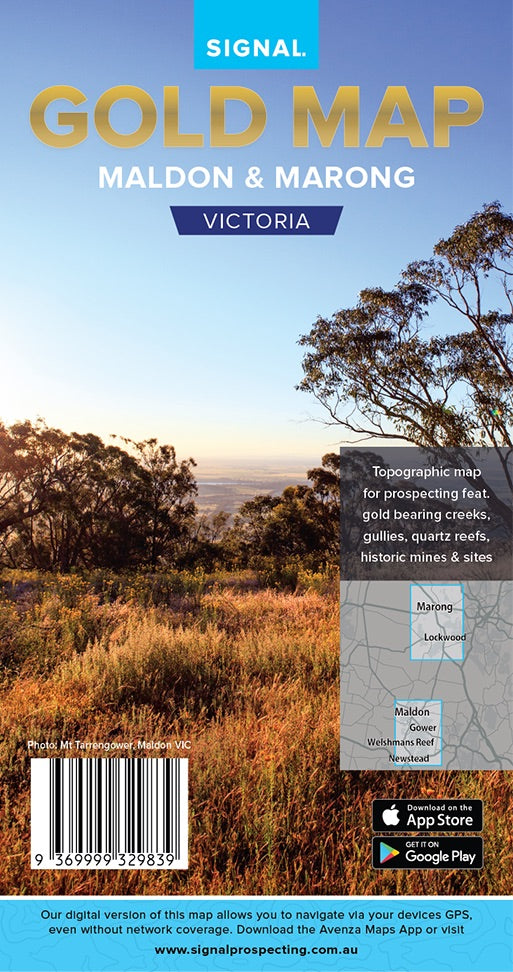 Signal Gold Map Maldon & Marong – Coiltek Gold Centre
