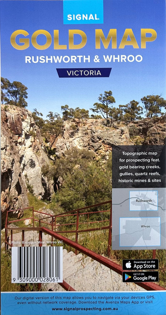Signal Gold Map Rushworth & Whroo – Coiltek Gold Centre